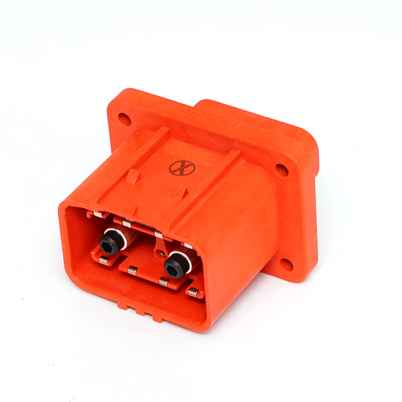 High Voltage socket Wire HV Dc Connector IP67 HVIL Connectors For high ...